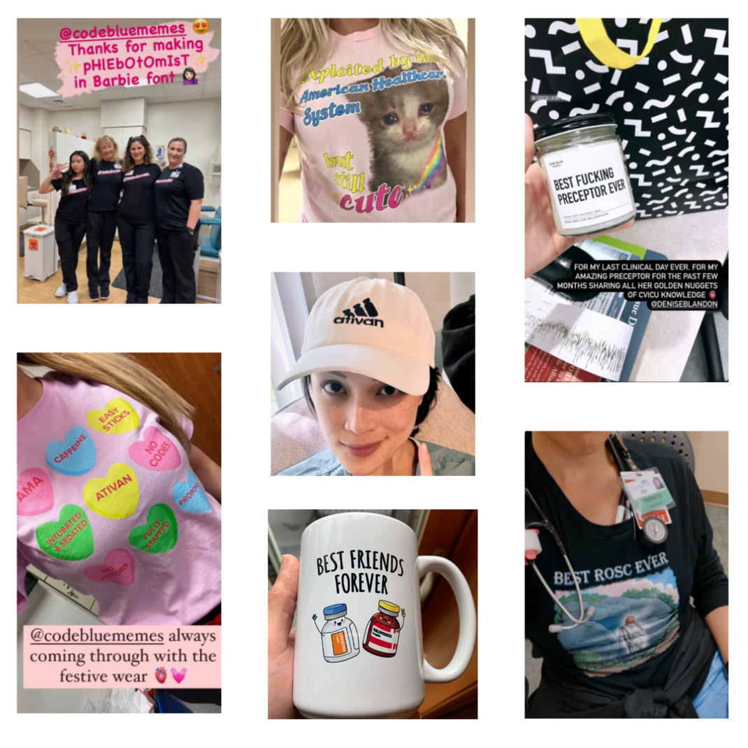 Gifts for nurses, nursing students, and all healthcare workers! – Code ...